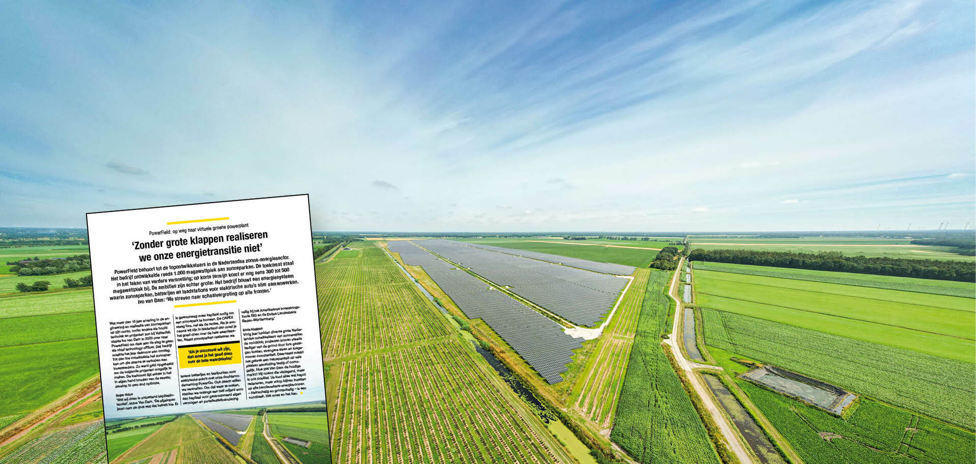 Solar Magazine - PowerField: ‘Zonder grote klappen realiseren we onze ...