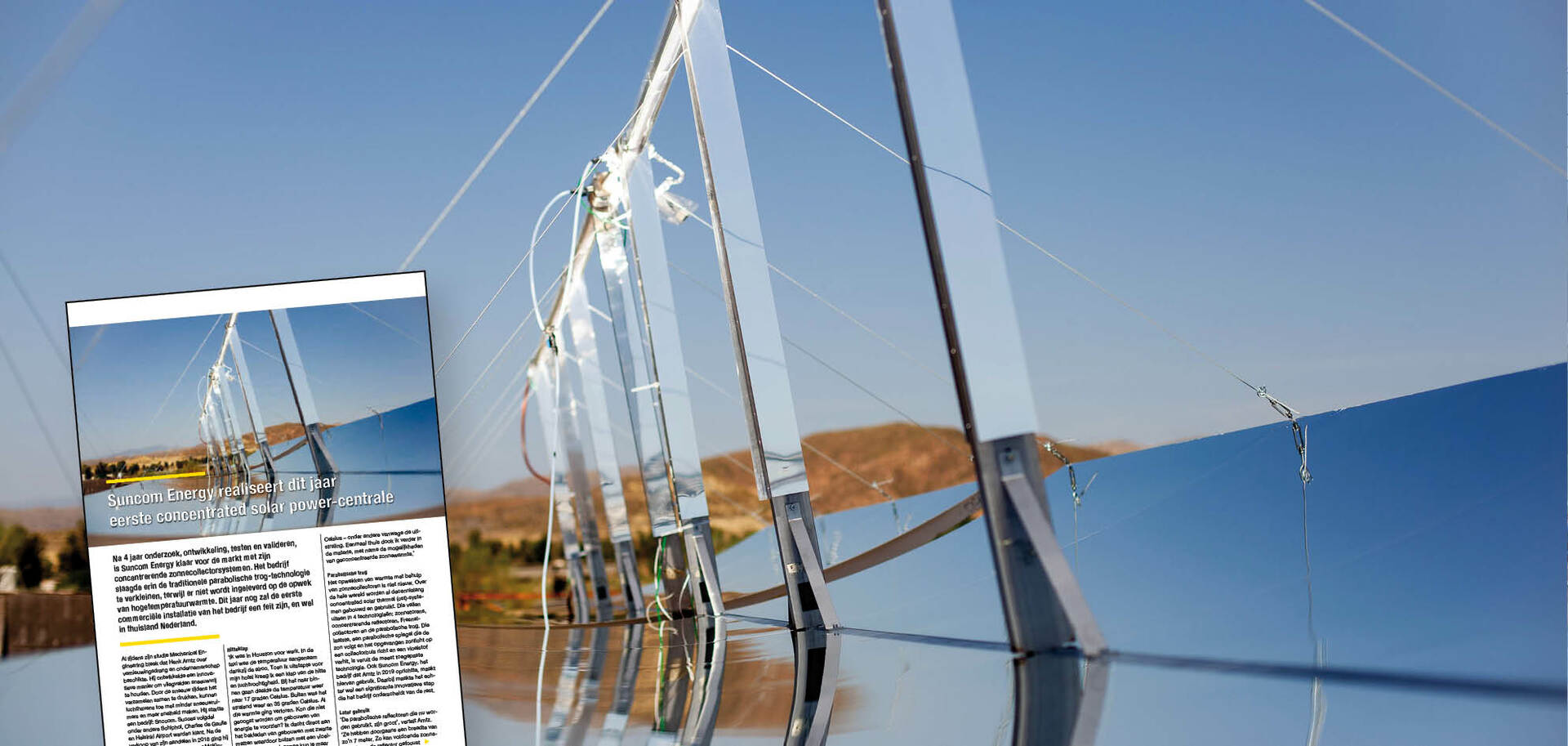 Solar Magazine - Suncom Energy realiseert dit jaar eerste concentrated ...